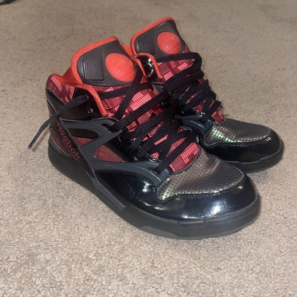Reebok | Shoes | Reebok Classic Pump Omni Lite Kubricks Black Patent ...